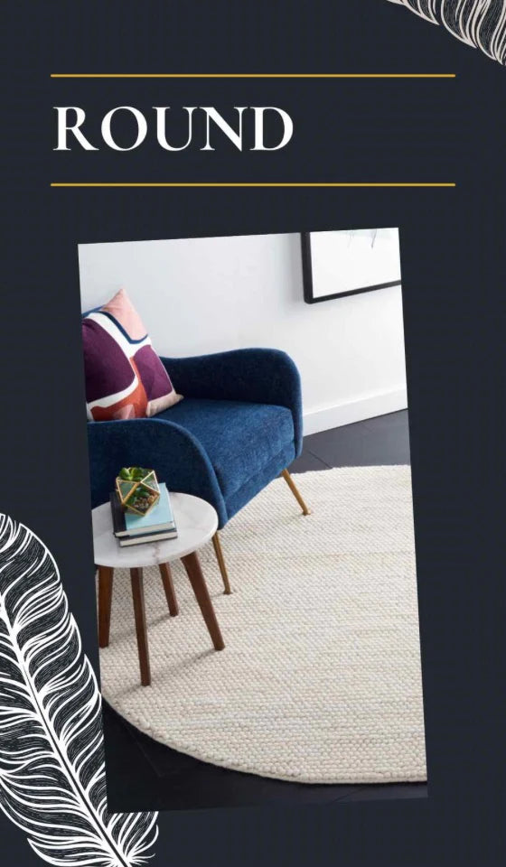 Round Shape Rugs Collections | Buy Online Round Shape Rugs – Luxurious Rugs