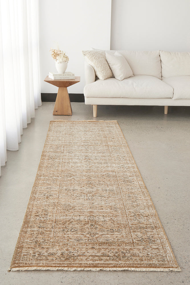 Heritage 04 Ivory Runner Rug – Luxurious Rugs