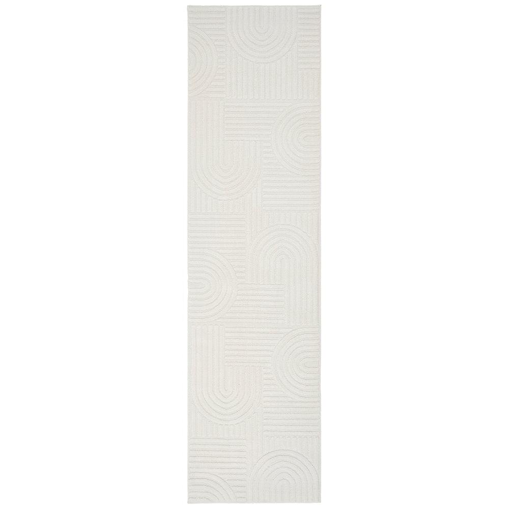 Marigold Dior White Runner Rug – Luxurious Rugs