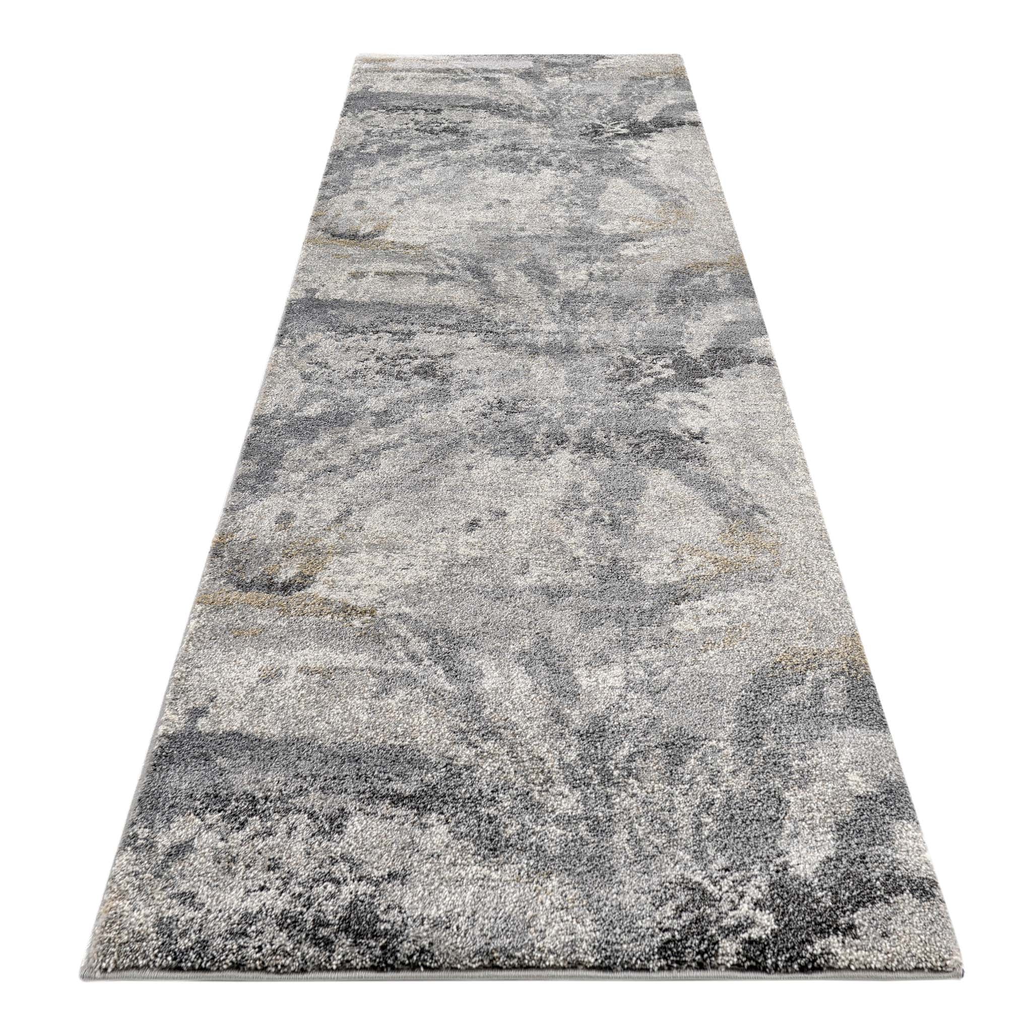 Metro 676 Grey Hallway Runner – Luxurious Rugs