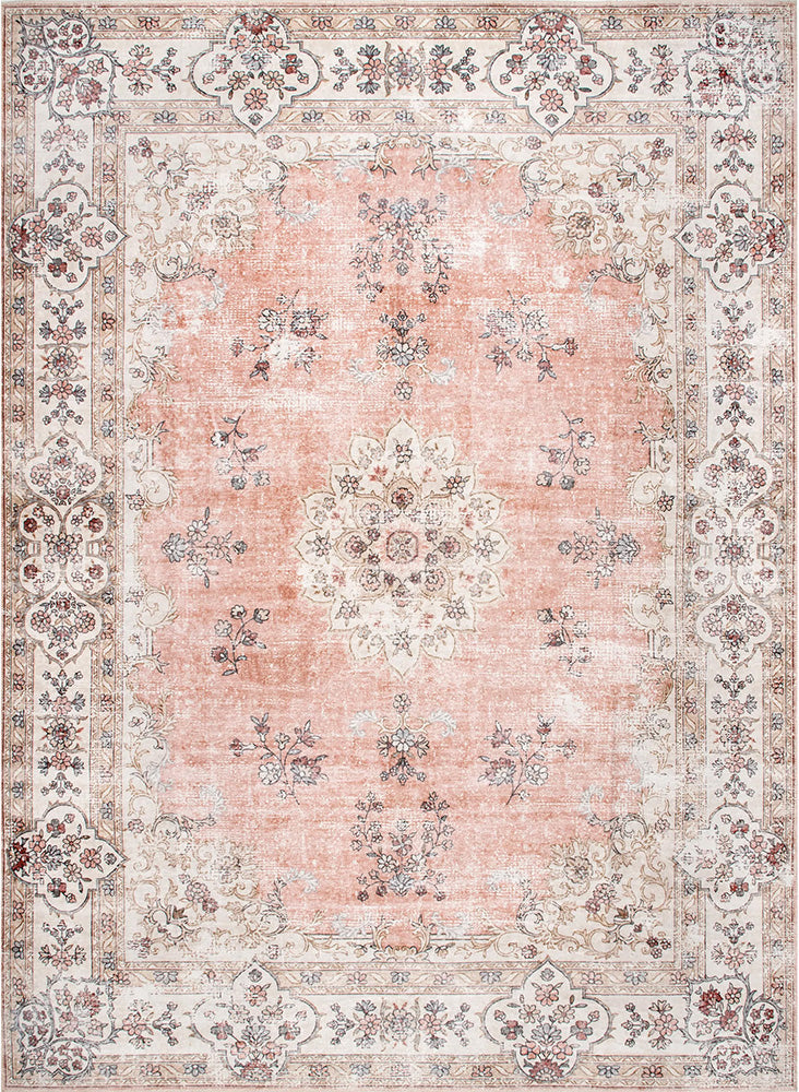 Kindred Coco Peach Washable Rug – Luxurious Rugs